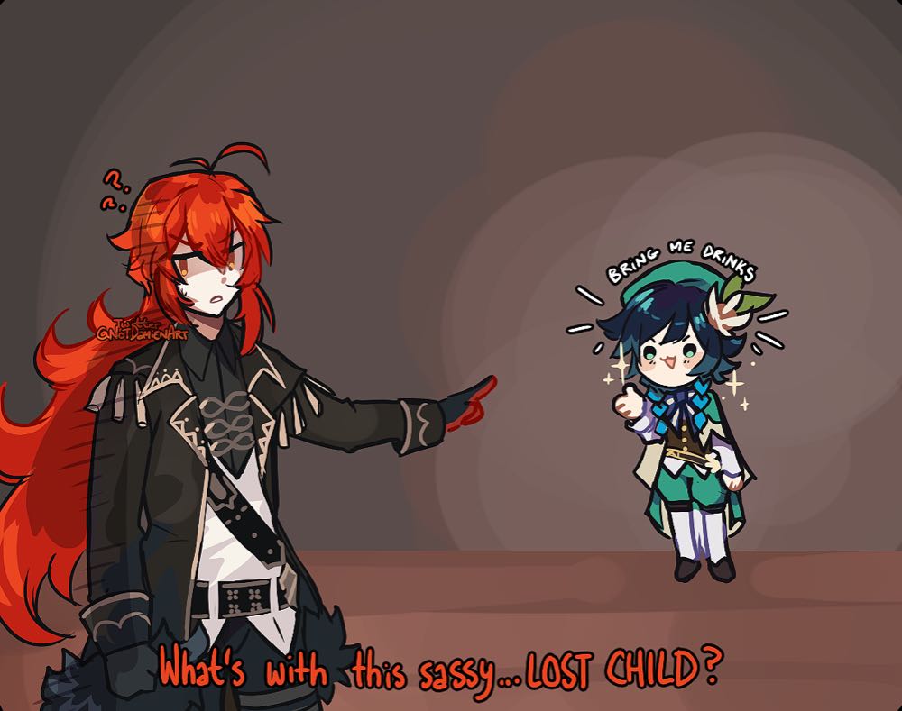 Choose 5 Star Diluc Or Venti